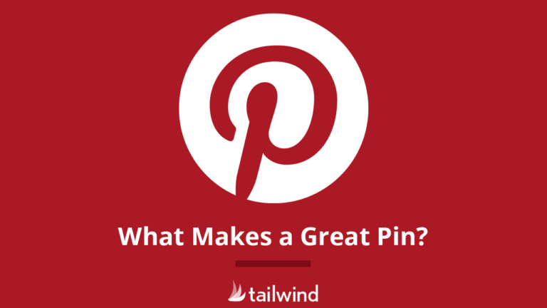What Makes a Great Pin?