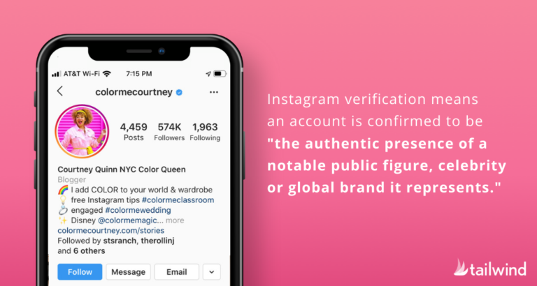How to Get Verified on Instagram Step-By-Step (Plus Tips!) | Tailwind App