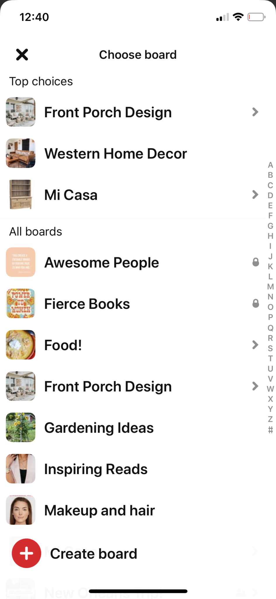 How to Make Sections on Pinterest Boards | Tailwind App