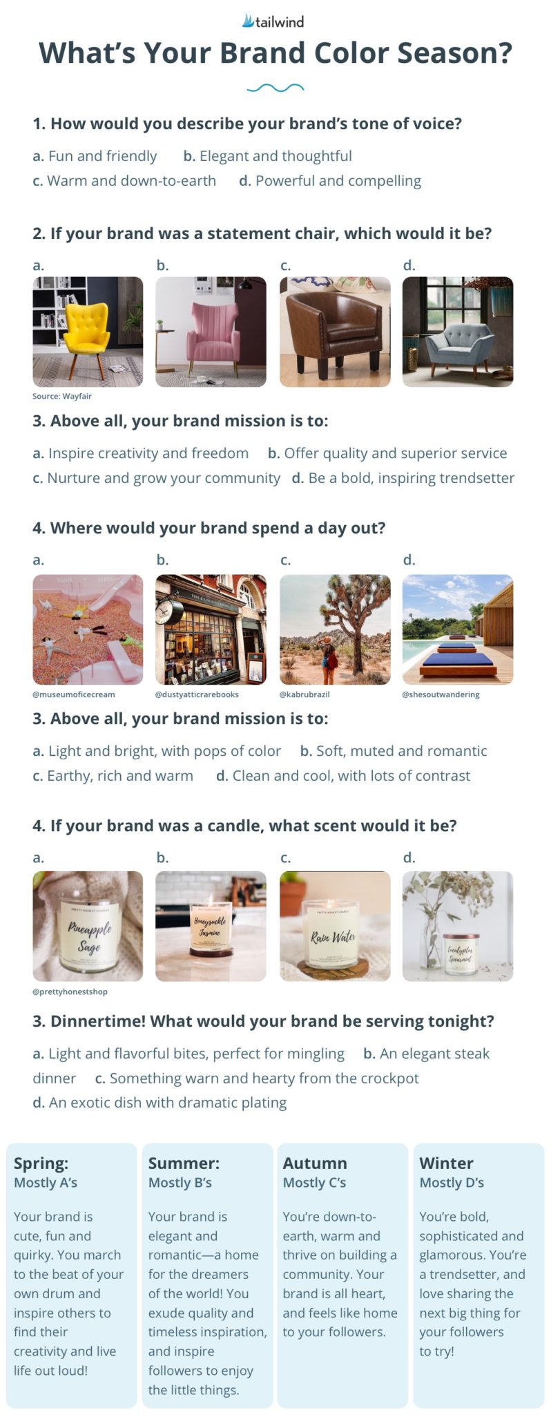 Styling Your Brand with Seasonal Color Theory | Tailwind App