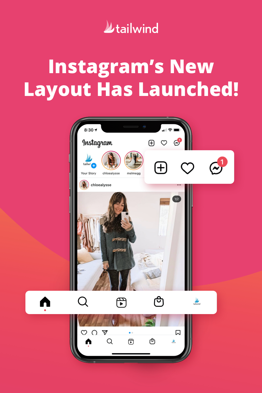 The New Instagram Layout Has Launched! | Tailwind Blog