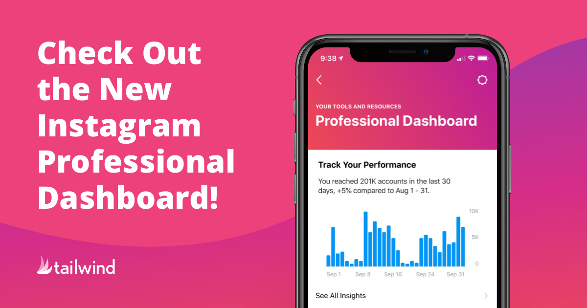 Check Out the New Instagram Professional Dashboard! | Tailwind App