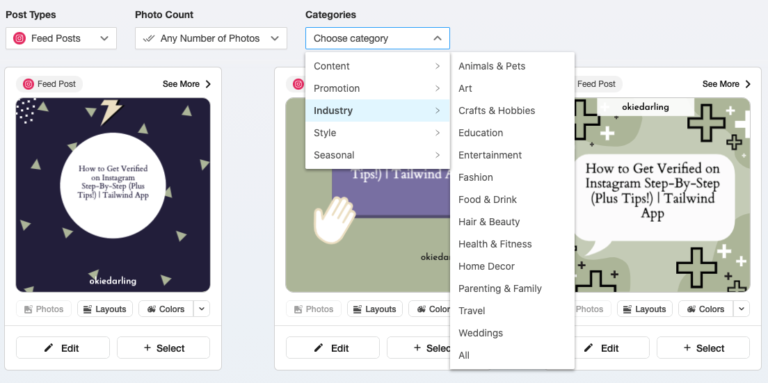 How to Design Your Social Media Posts Like a Pro (with Tailwind!)