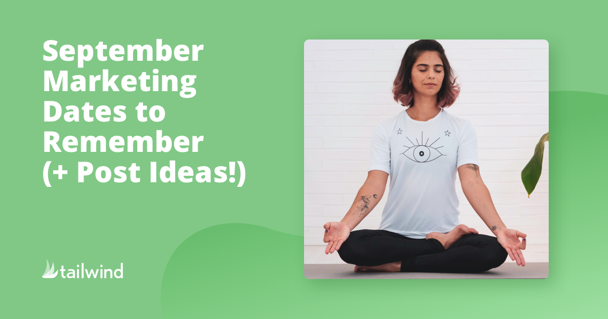 September Marketing Dates to Remember (+ Post Ideas!)