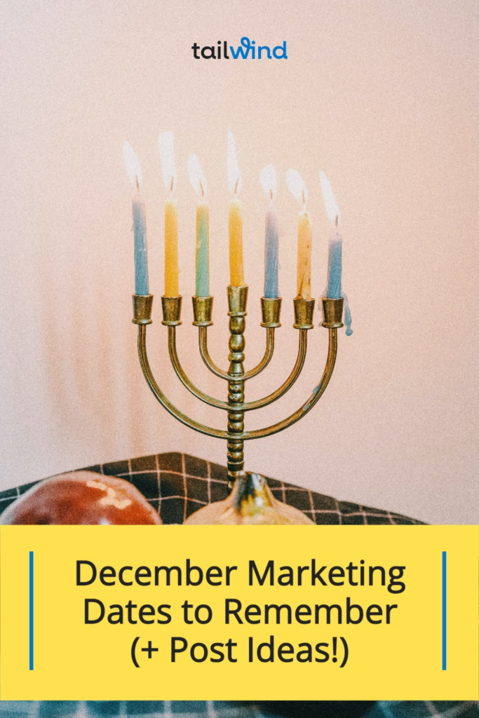 December Marketing Dates to Remember ( + Post Ideas!)