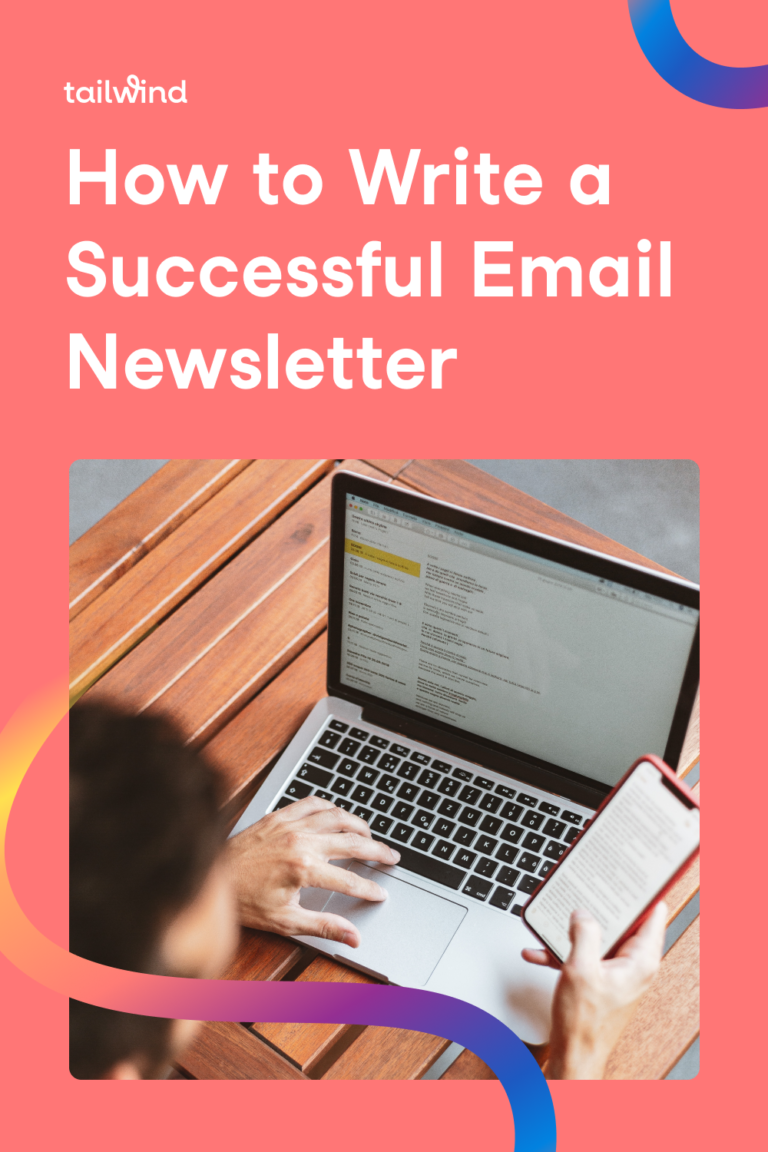 How to Create a Successful Email Newsletter | Tailwind App