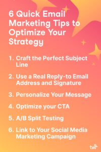 How to Design the Perfect Email Marketing Strategy | Tailwind App