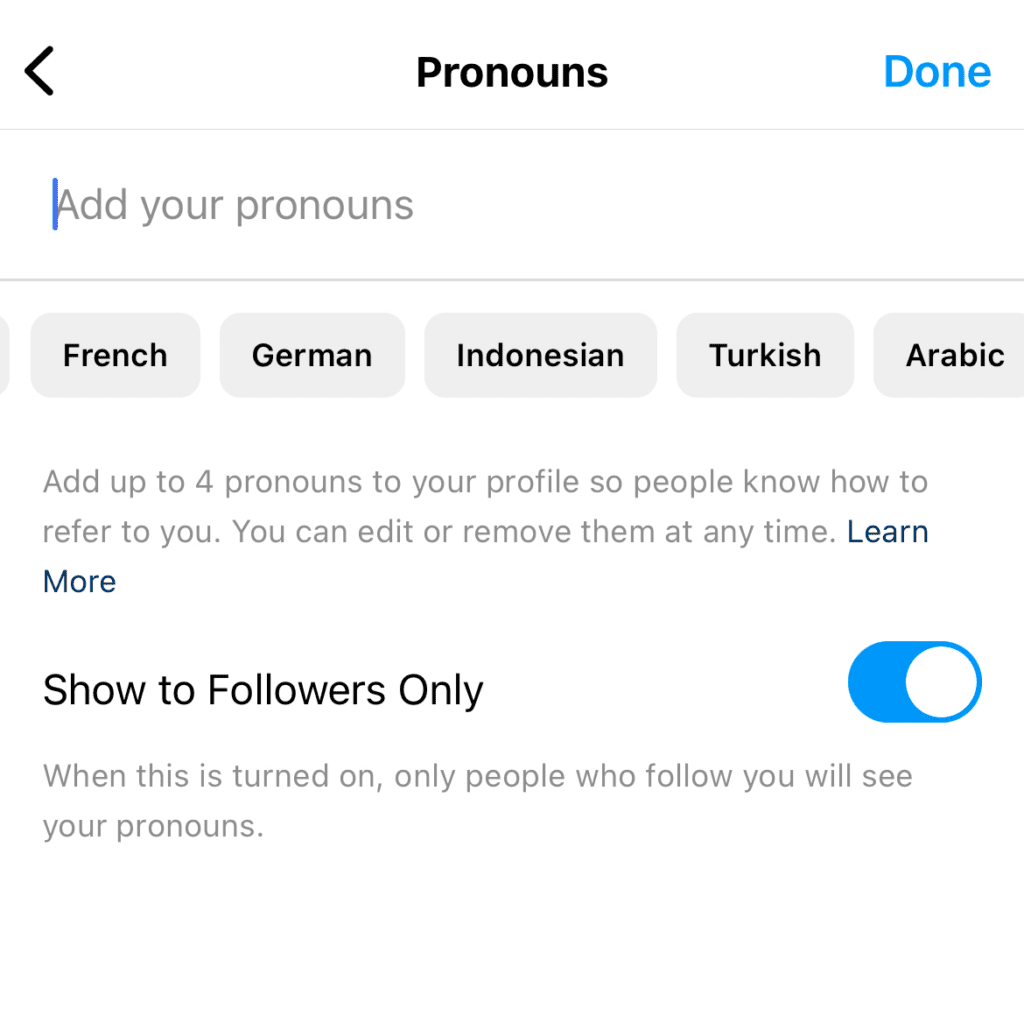 How to Add Pronouns to Your Instagram Profile | A Step-by-step Guide ...